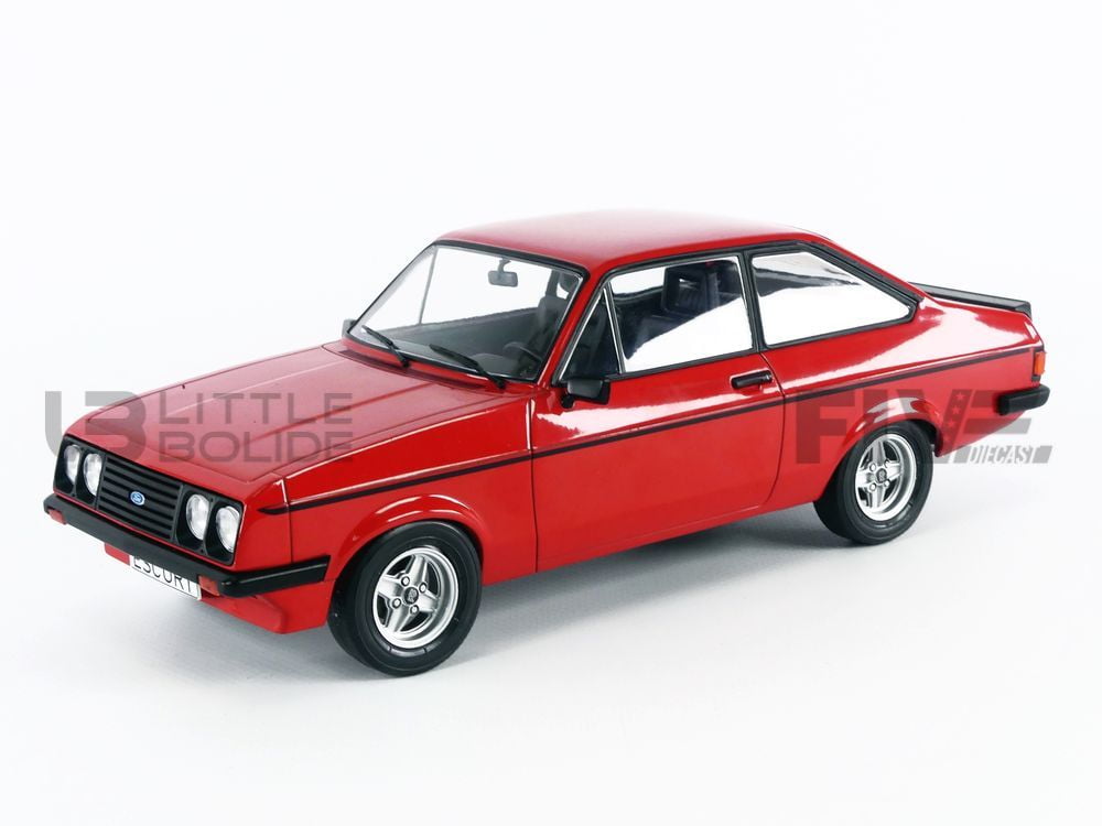 Ford Escort Mk II RS 2000 (1977) 1:18 scale Diecast Model Car in Red by ...