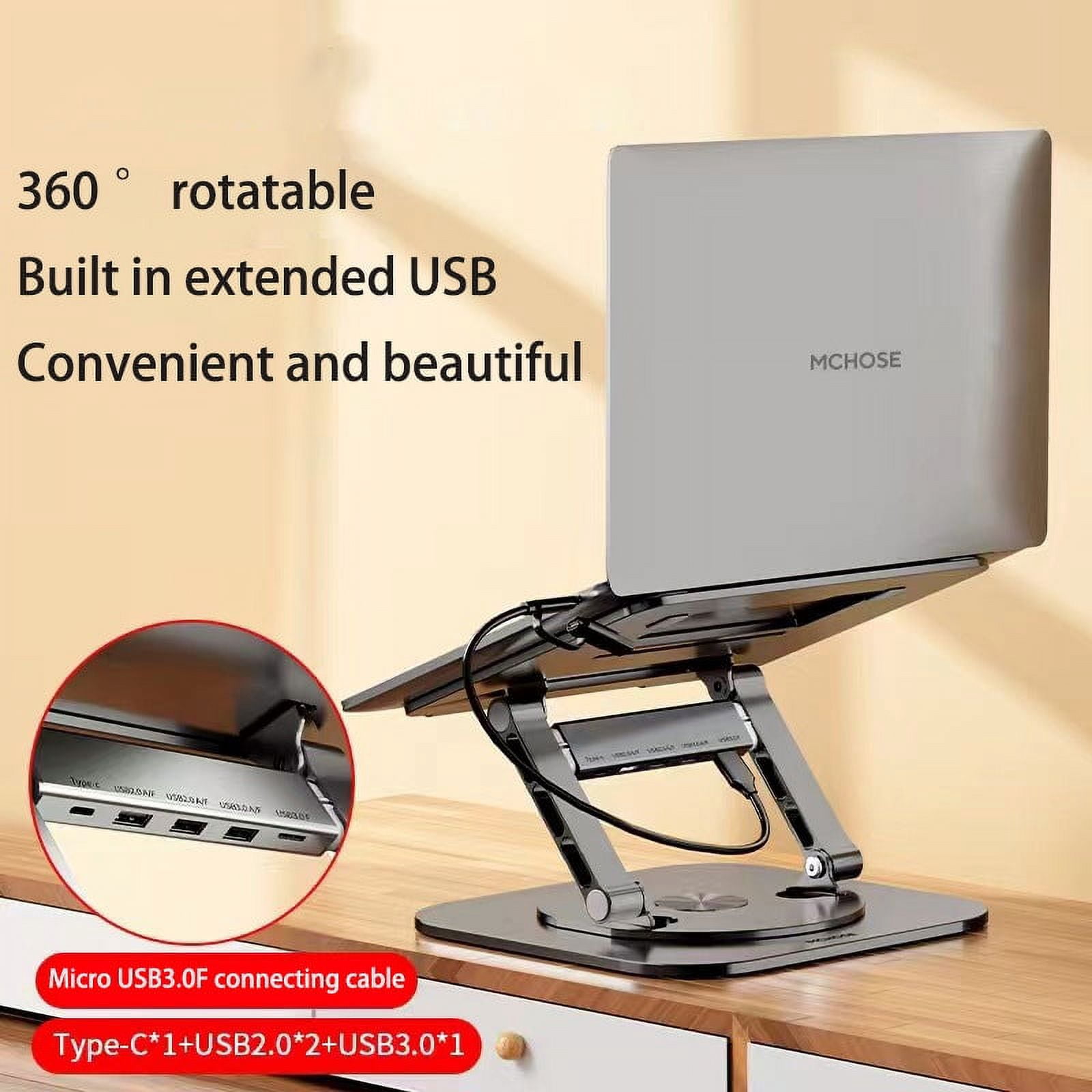 MCHOSE LS928 3rd Generation Laptop Stand Aluminum Alloy Folding High ...