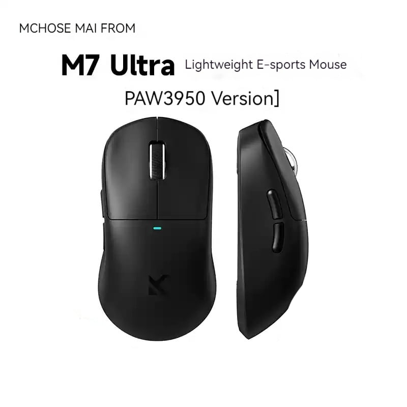 MCHOSE M7 Ultra Wireless Gaming Mouse, 8K Polling, 53g Lightweight ...