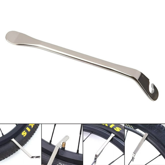 MCHPYYA Bicycle Tire Lever Tyre Spoon Changing Tool, Stainless Steel Portable Bike Tire Levers ...