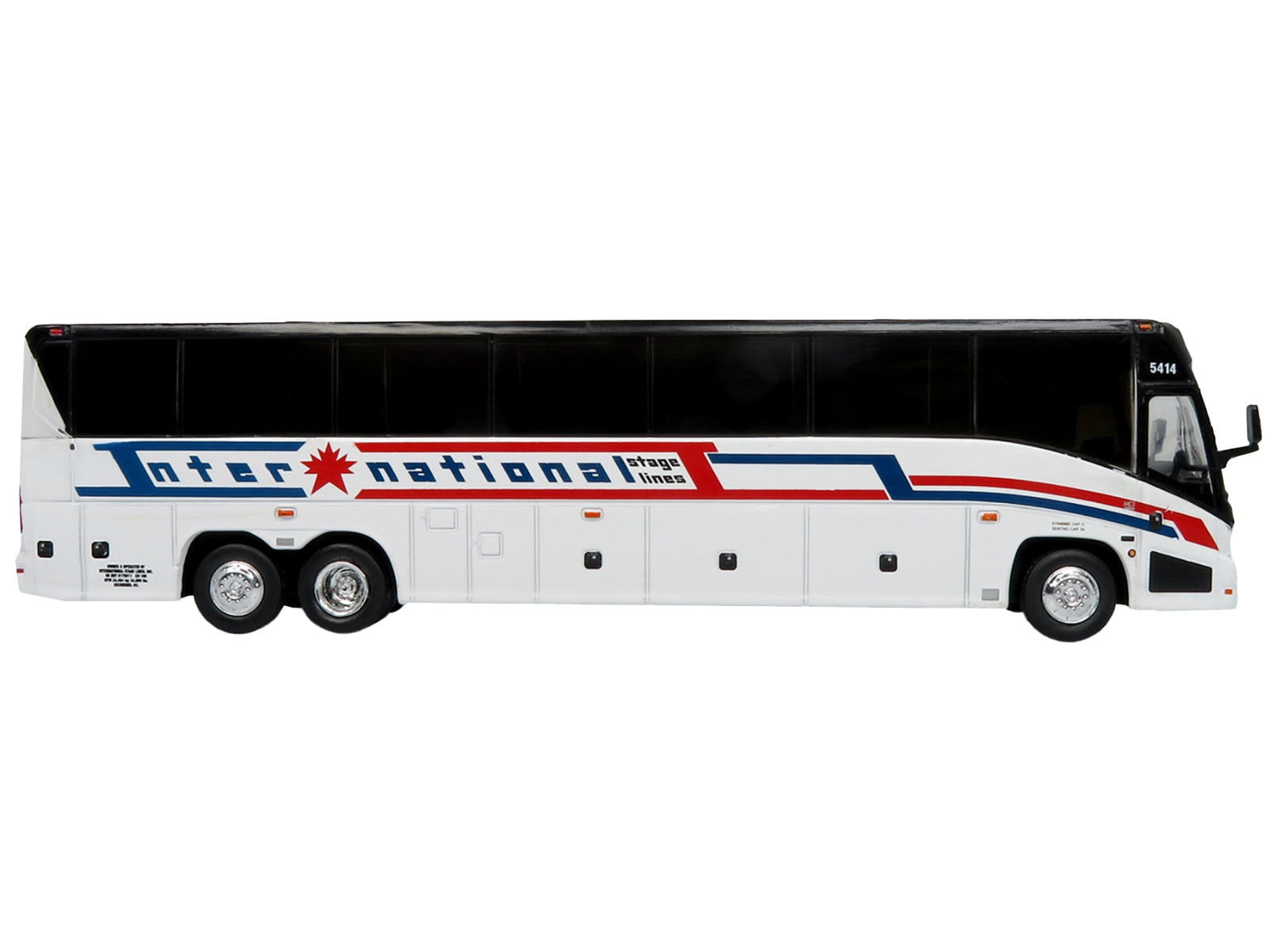 MCI J4500 Coach Bus "International Stage Lines" White "The Bus ...