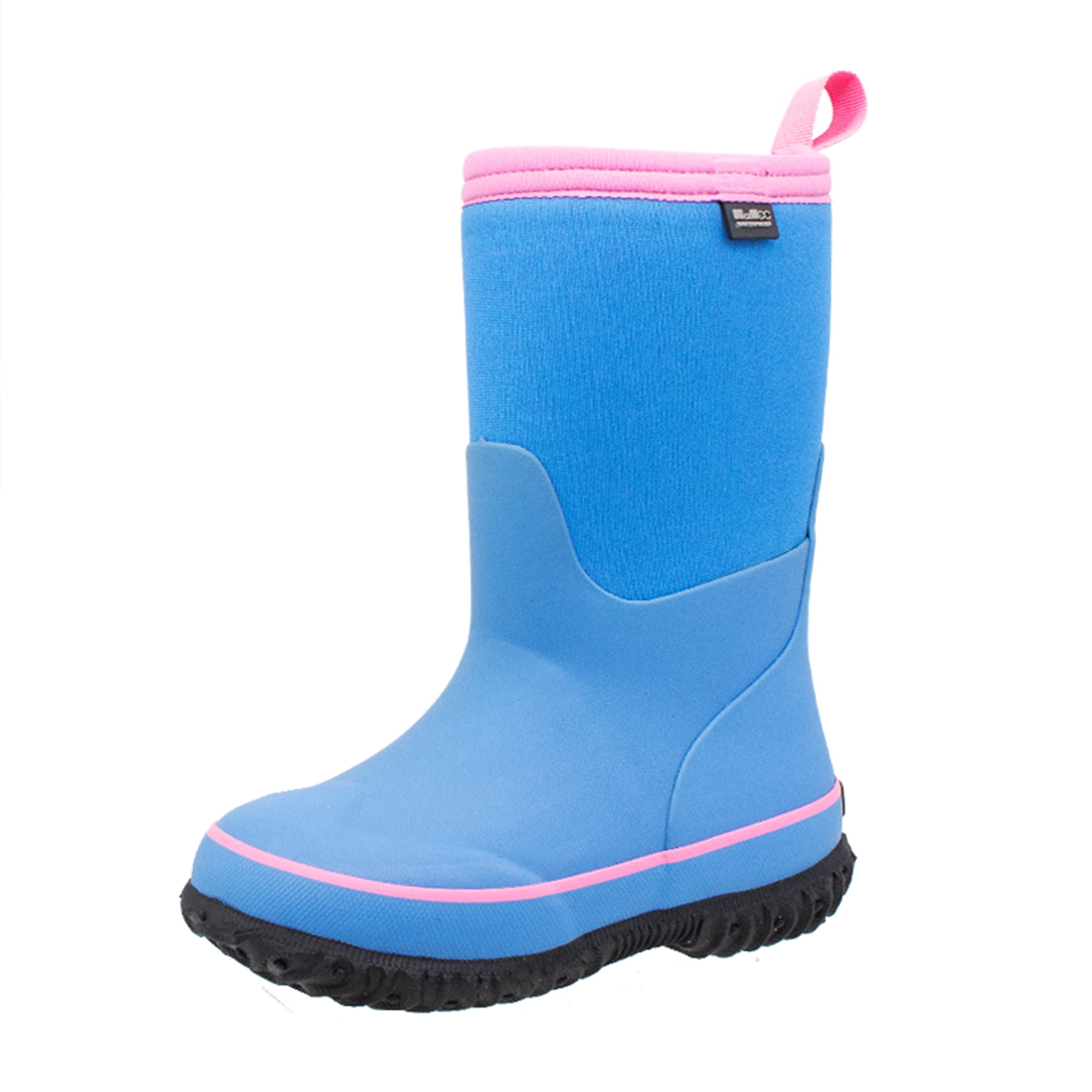 MCIKCC Kids Waterproof Rubber Rain/Snow Boots for Toddler Boys & Girls ...