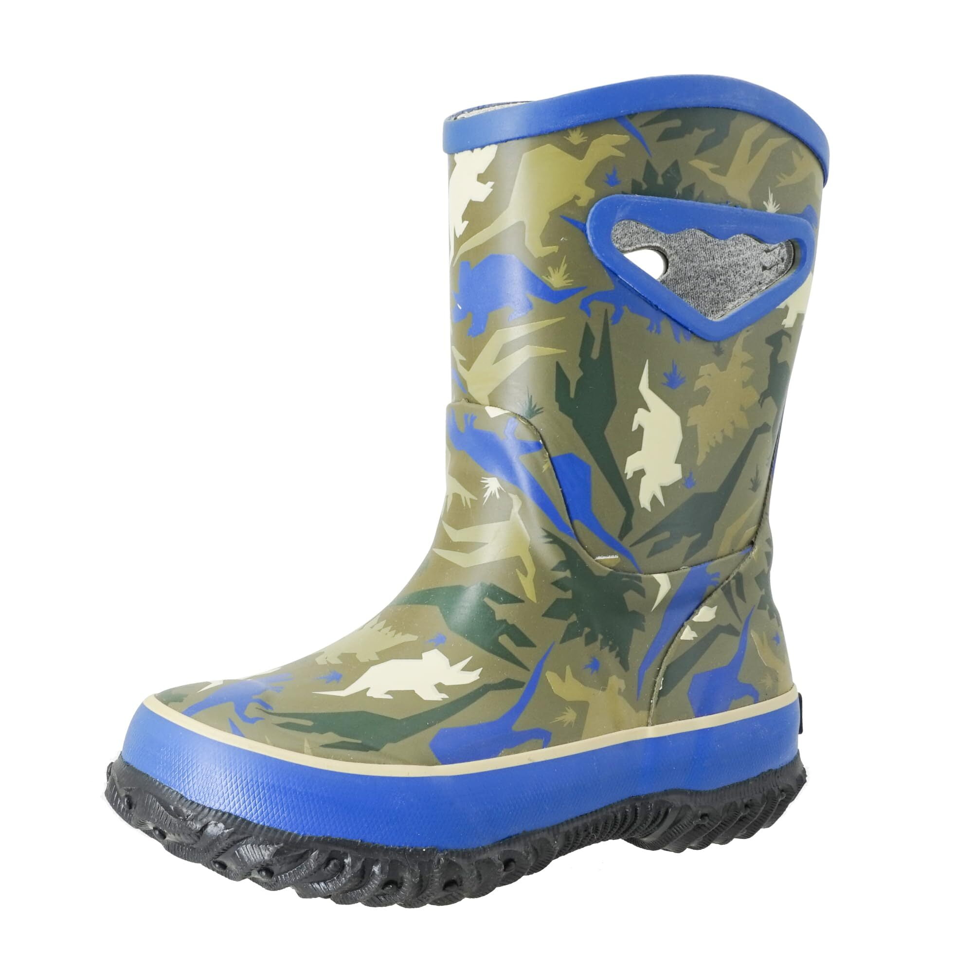 MCIKCC Unisex Kids Waterproof Rain Boots Rubber Boots for Toddlers ...