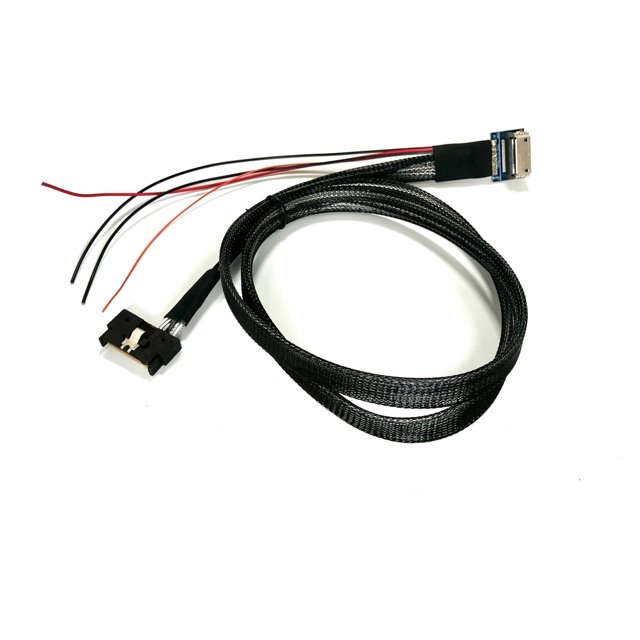 MCIO 8X 74 Pin to GEN Z 2C 1 Meter Cable with Discrete Wires - Walmart.com