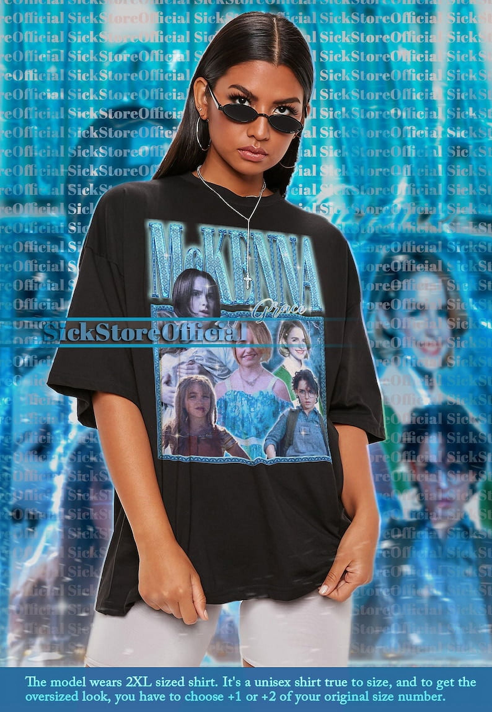 MCKENNA GRACE Vintage Shirt, Mckenna Grace Homage Tshirt, Mckenna Grace ...