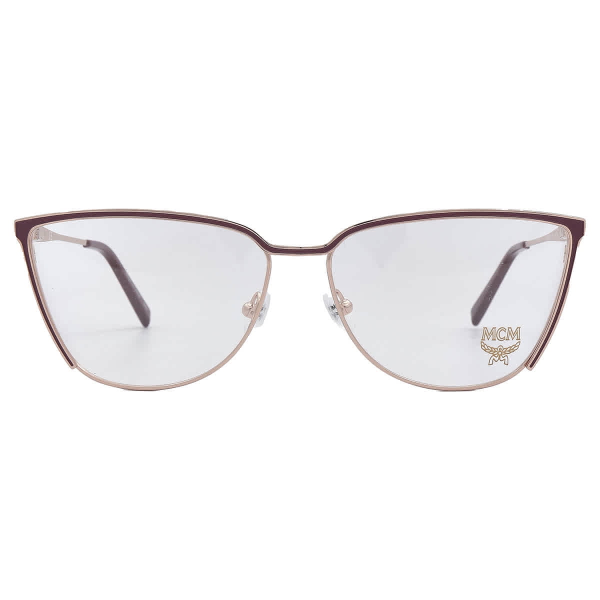 MCM Ladies Cat Eye Eyeglasses, Red Metal Frame, Series MCM2135 602 ...