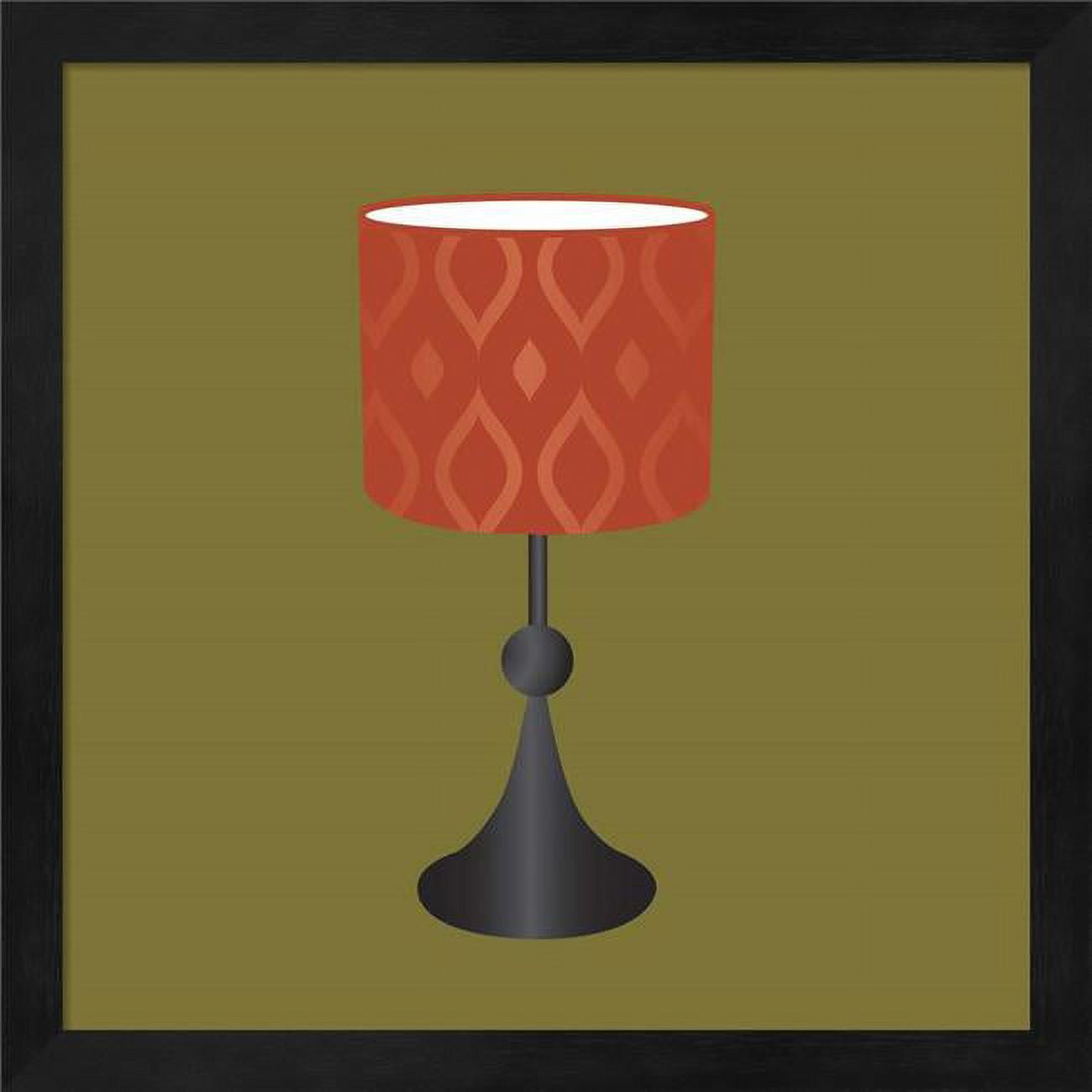 MCM Lamp I by Posters International Studio, Framed Wall Art, 13.25W x ...