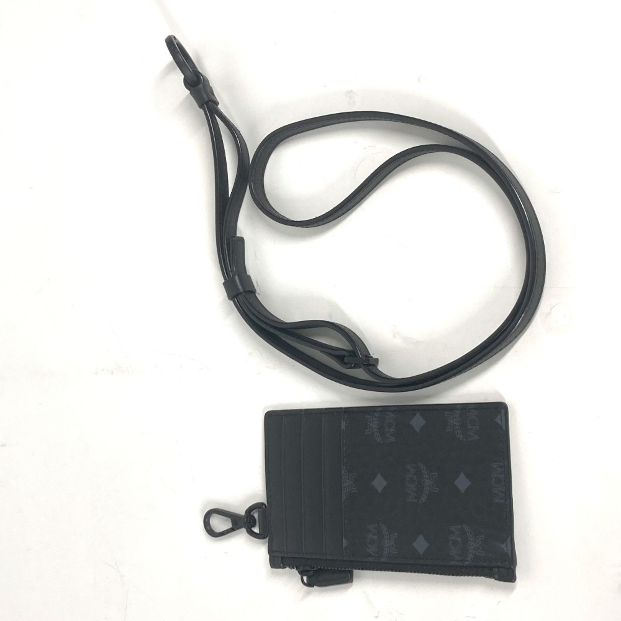 Pre-Owned MCM Looney Tunes Collaboration Visetos Tweety Wallet Coin ...