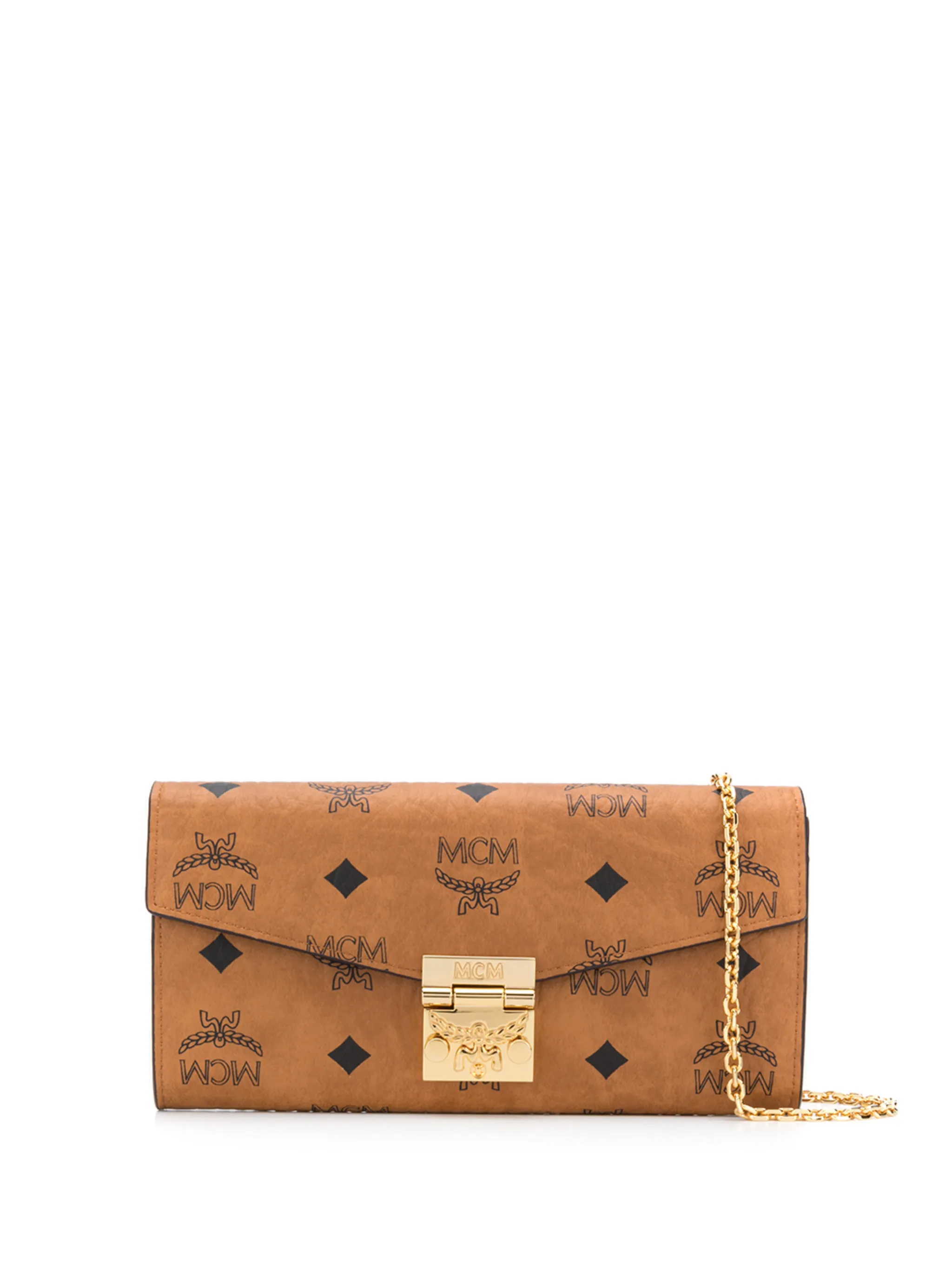 MCM Women's Bag, Large, MCM Patricia Crossbody Wallet, Brown - Walmart.com