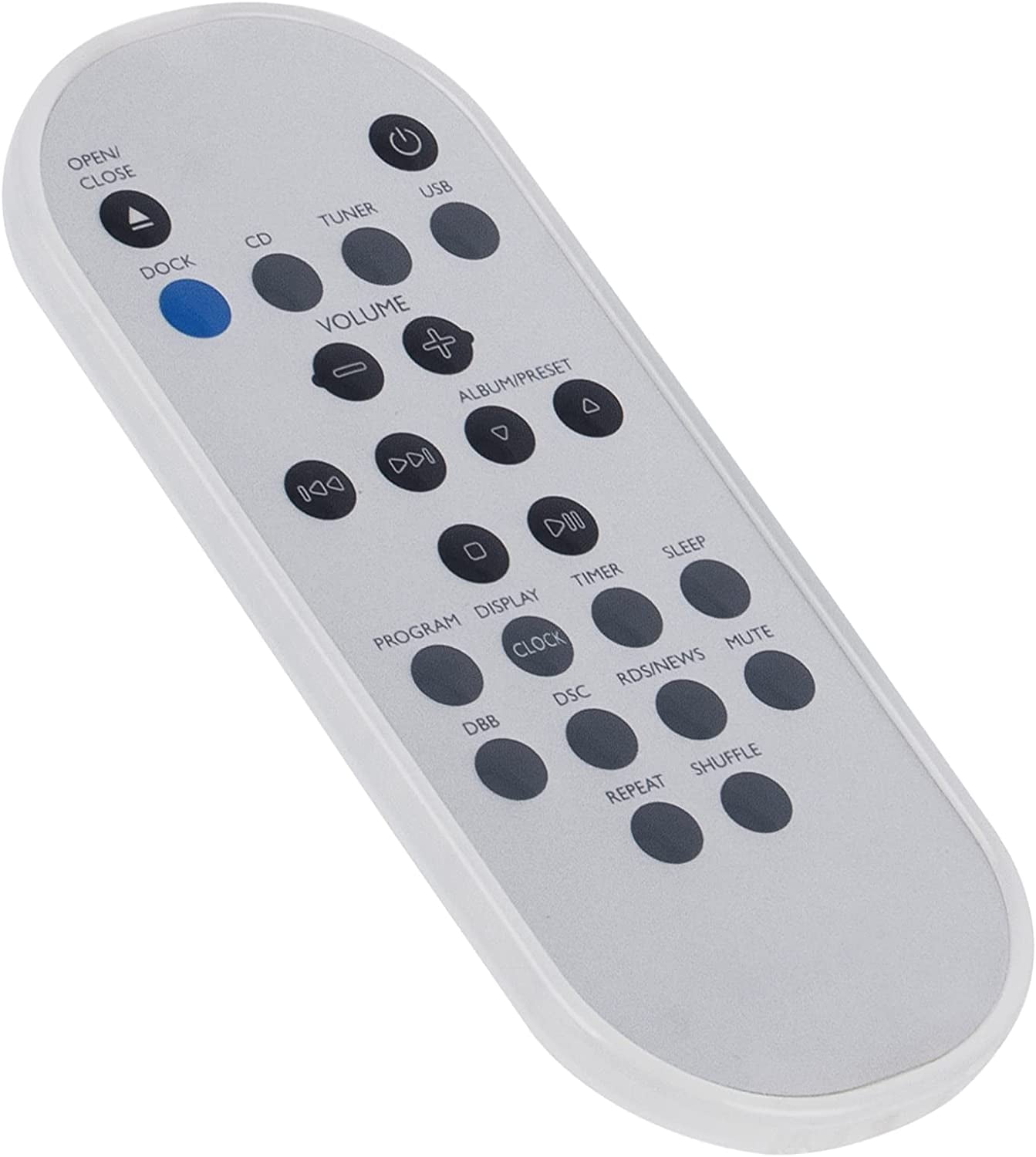 MCM276R Replacement Remote Control Compatible with Philips Micro HiFi ...