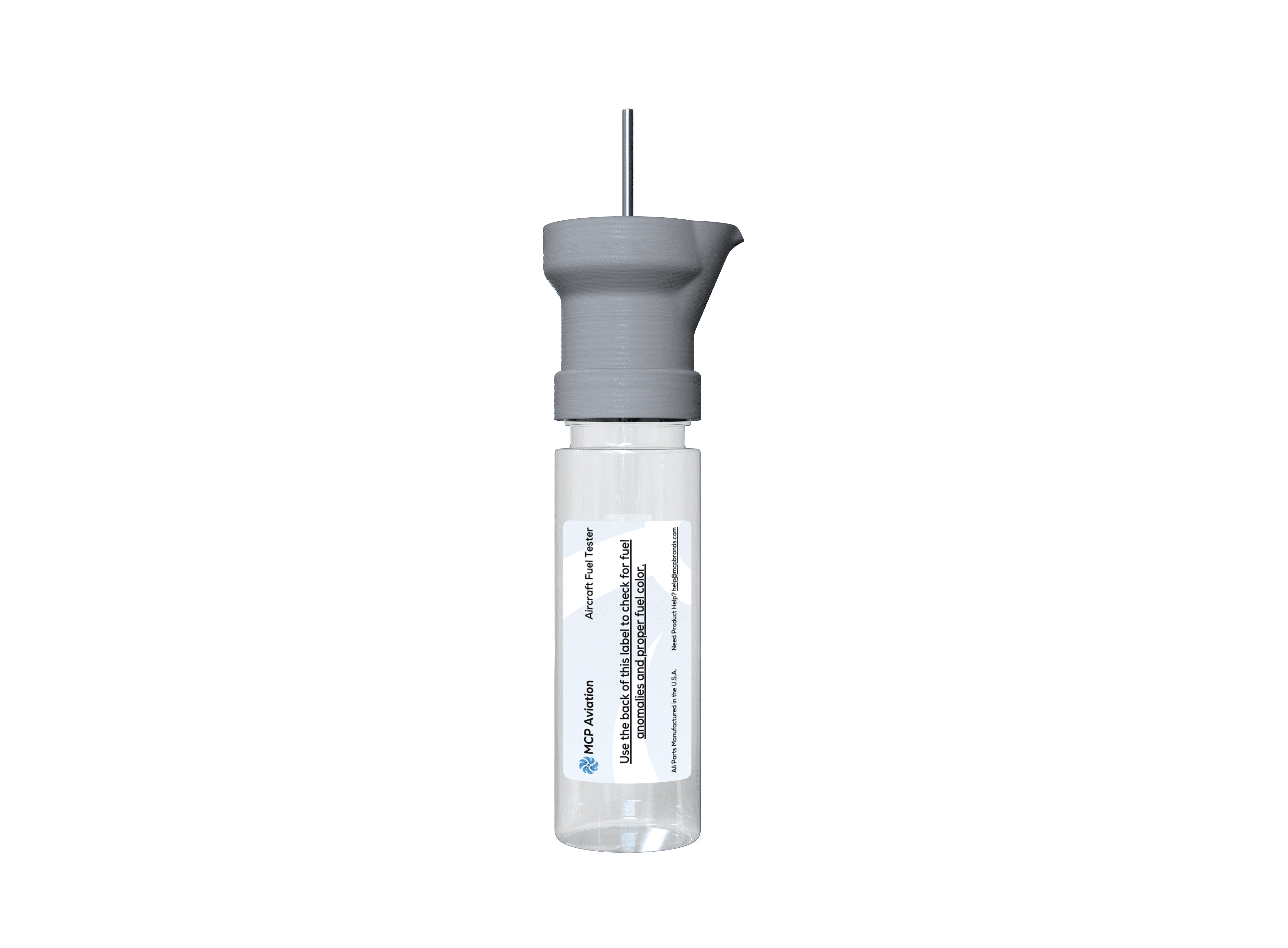 MCP Aviation Aircraft Fuel Tester - 4oz Compact Aviation Fuel Testing ...
