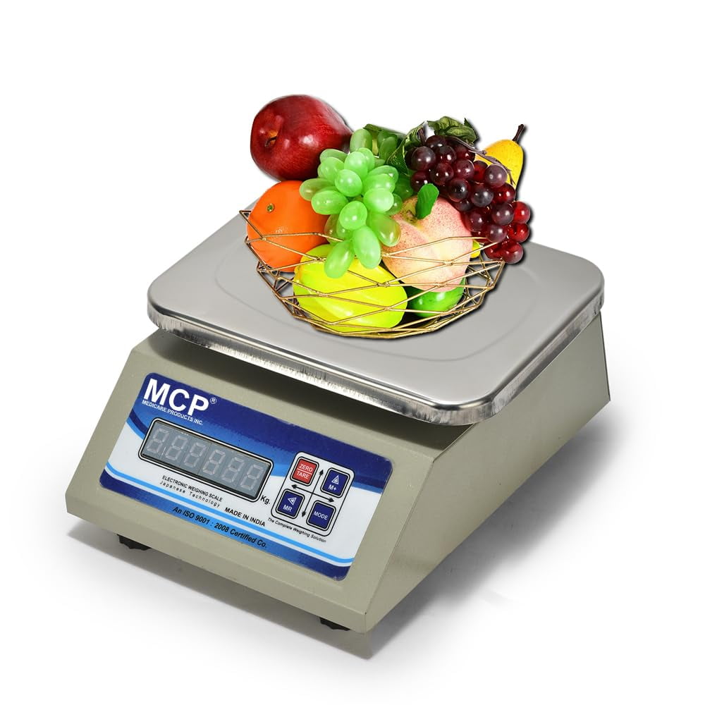 MCP Healthcare Digital Electronic Stainless Steel Weighing Scale 30 kg ...