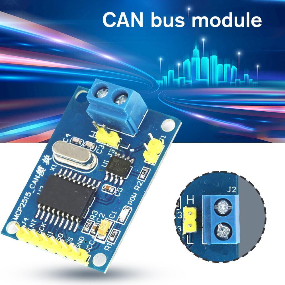 MCP2515 CAN Bus Module TJA1050 Receiver SPI Module N8T9 - Walmart.com