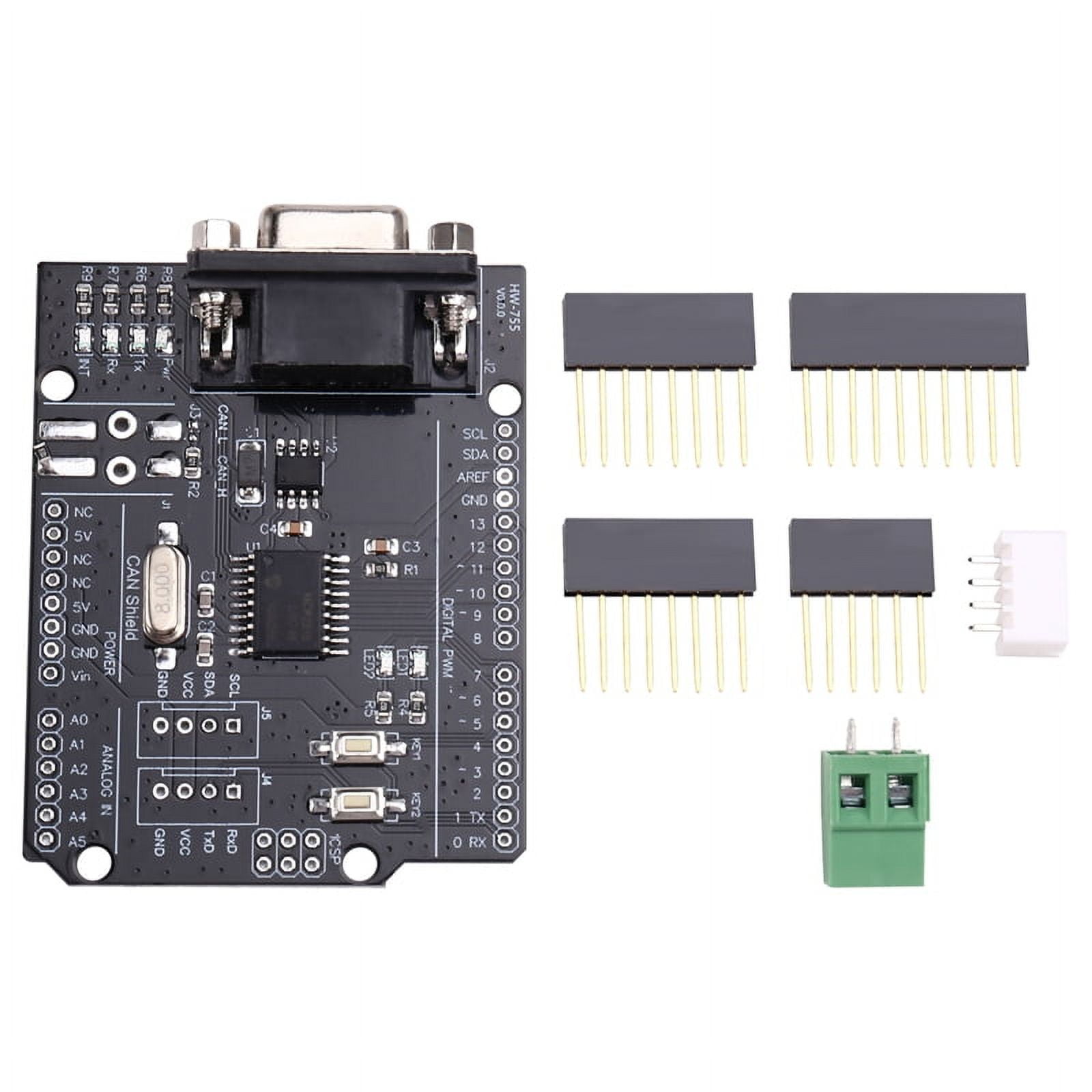 MCP2515 CAN Bus Shield Board Module SUB-D Connector Standard UART IIC ...