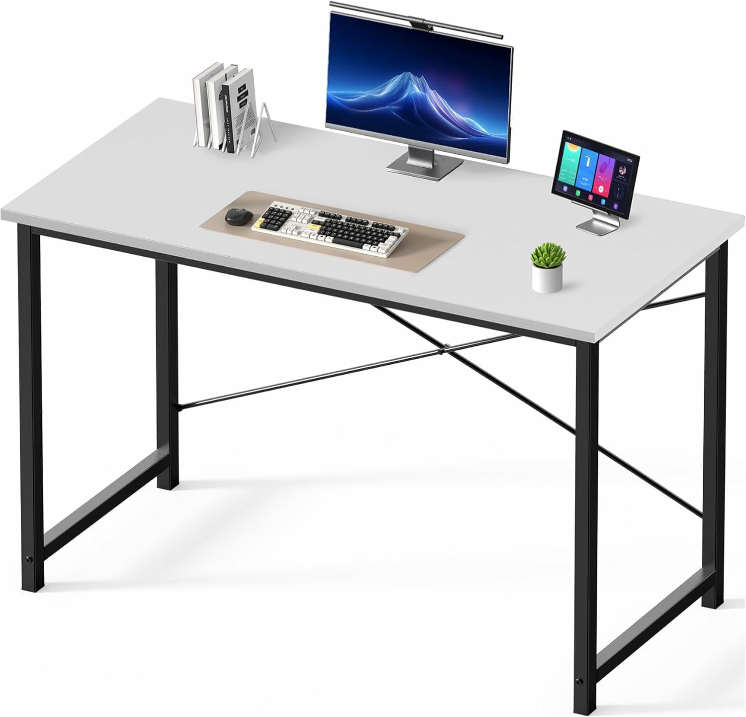 MCQ 47 in Small Computer Desk for Home Office, Modern Study Work Table ...