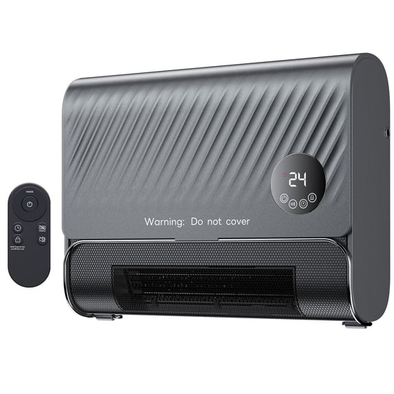 MCQ Smart Wall Heater, Electric Space Heater for Bedroom, Vertical ...