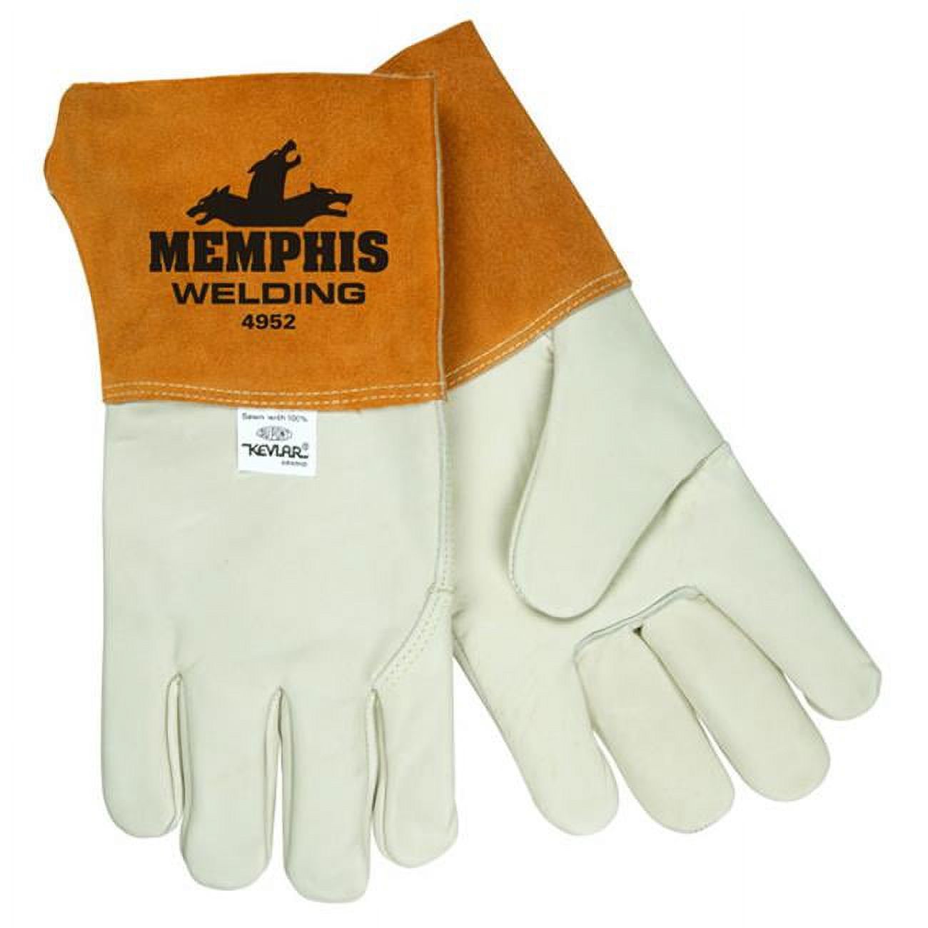 MCR Memphis Welding Premium Black Grain Pigskin- Large - Walmart.com