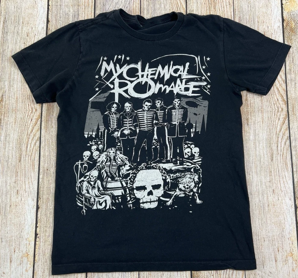 MCR My Chemical Romance The Black Parade Band T-shirt, size S-5XL ...