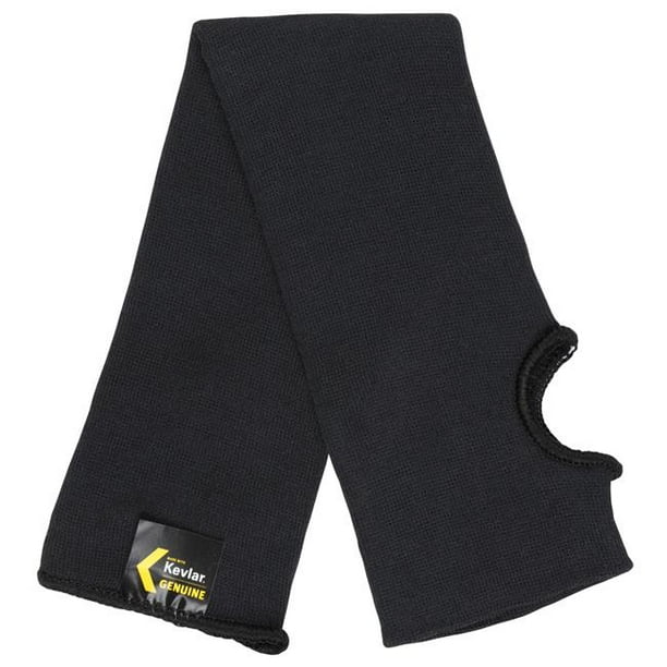 MCR Safety 127-9178T 18 in. 100 Percent Black Kevlar Resistant Sleeves ...