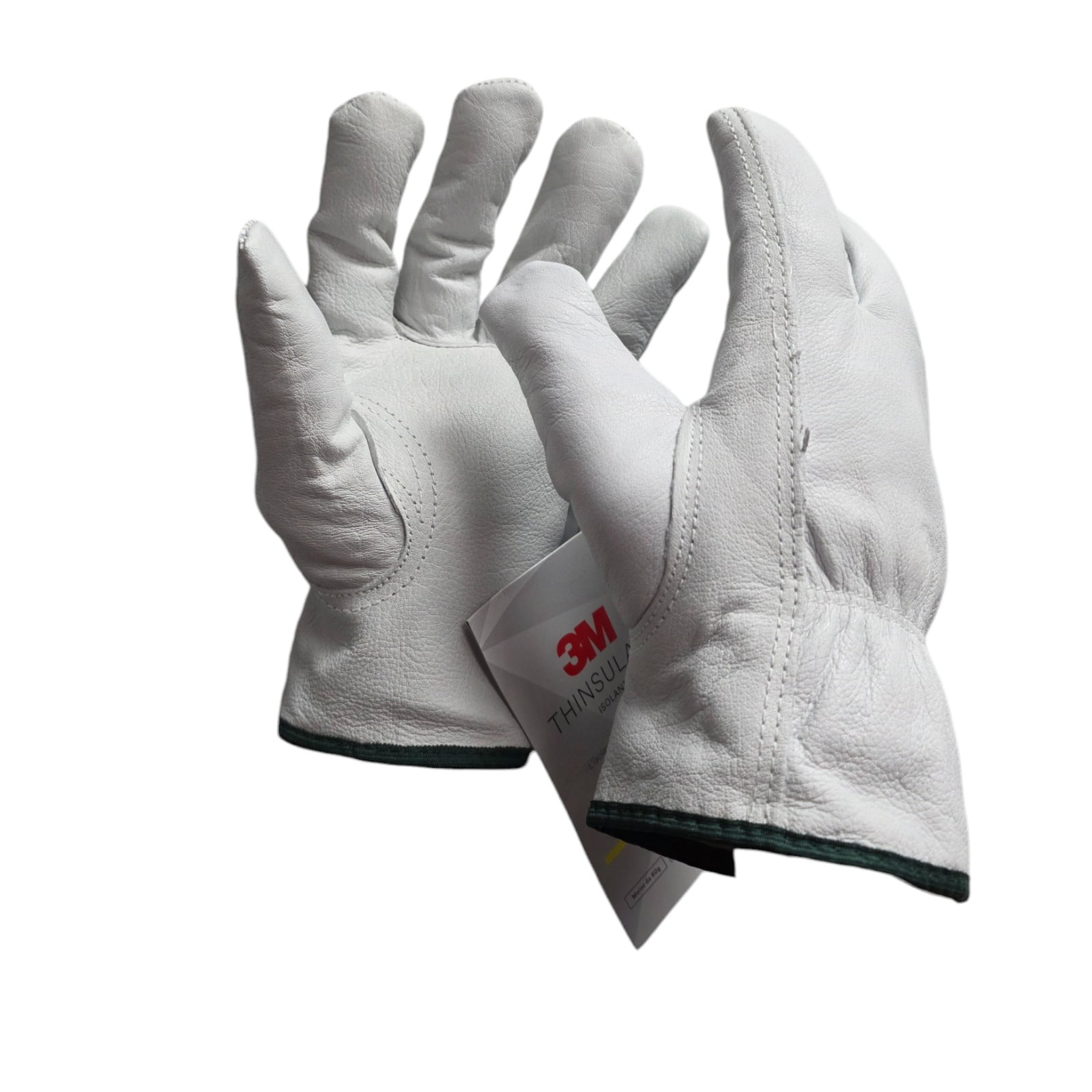 MCR Safety 3313T Leather Drivers Insulated Work Gloves Buffalo Grain (1 ...