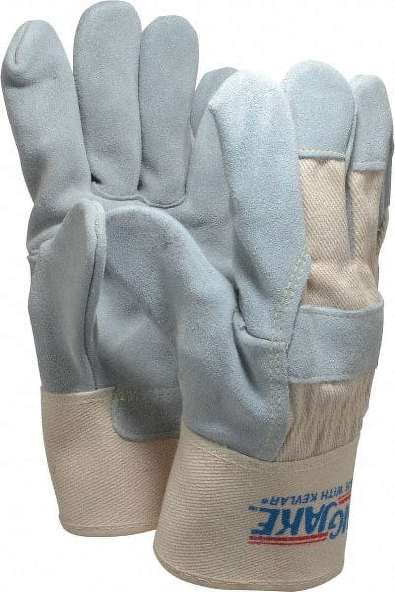 MCR Safety Heavy-Duty Side Split Gloves, Medium, Leather - 12 PR (127 ...