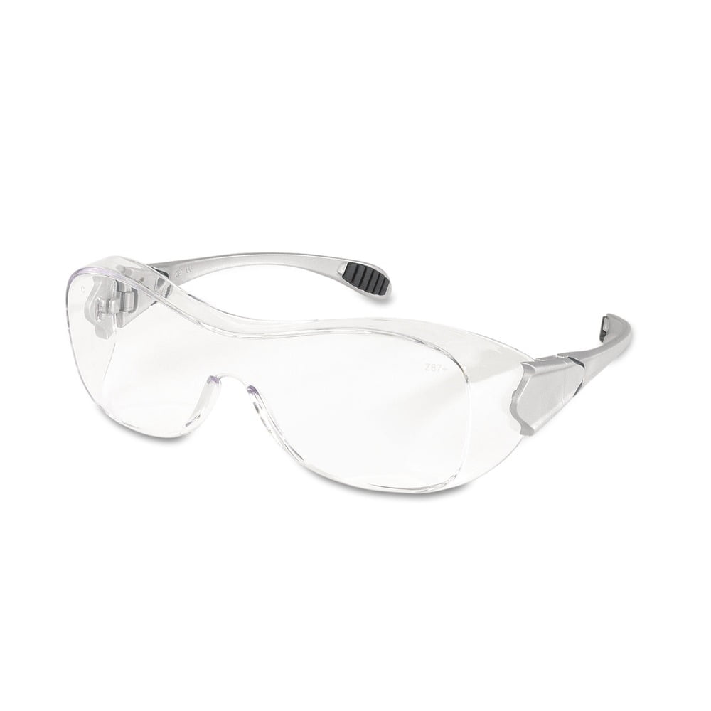 MCR Safety OG110AF Law Over the Glasses Safety Glasses - Clear Anti-Fog ...