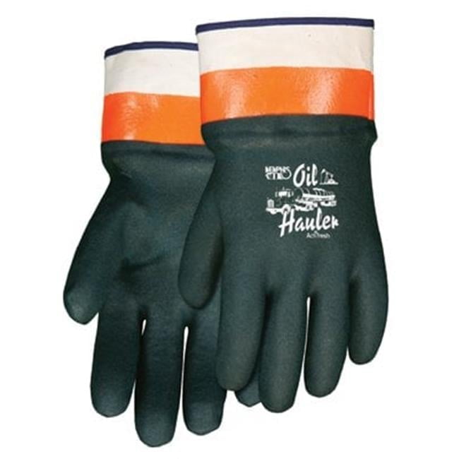 MCR Safety® Oil Hauler Gloves, Green, 12/Pair - Walmart.com