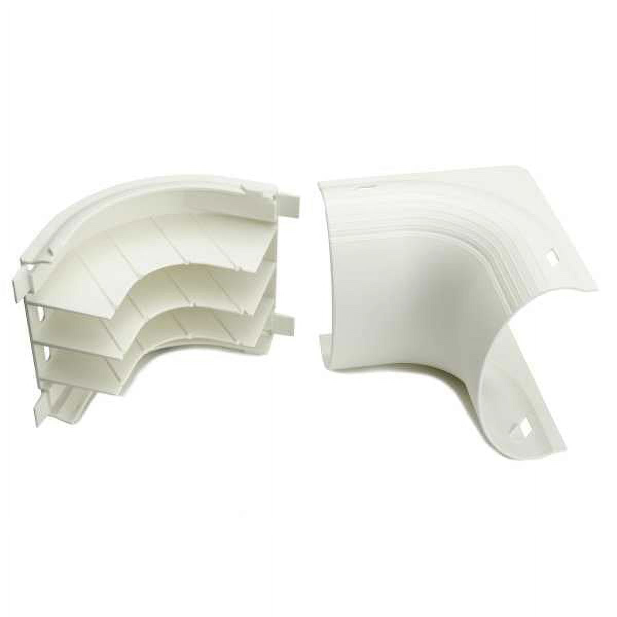 MCRFW-IE - InfoStream Multi-Channel Raceway Elbow PVC Off. Wht (1 EA ...