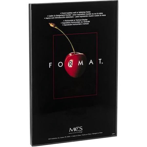 MCS Large Picture Size Plastic Format Frame, 13x19 inch, Front Loading ...
