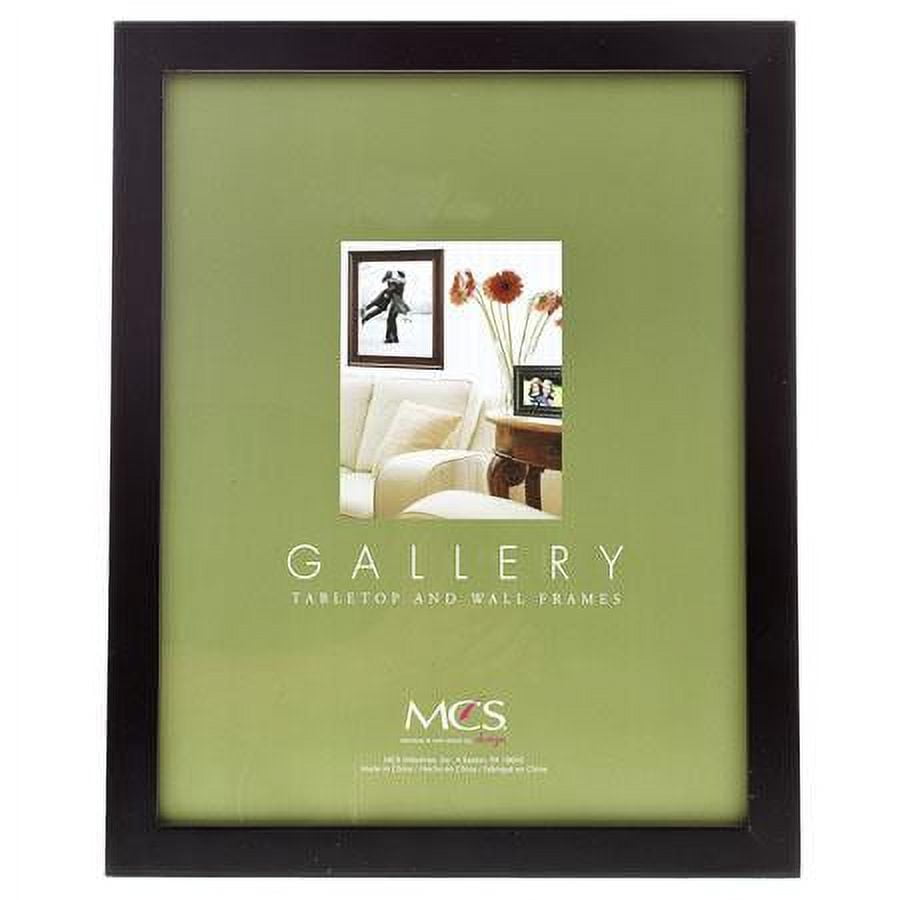 MCS 16x20 Inch Flat-Top Wood Wall Frame, Black (42372) - Walmart.com
