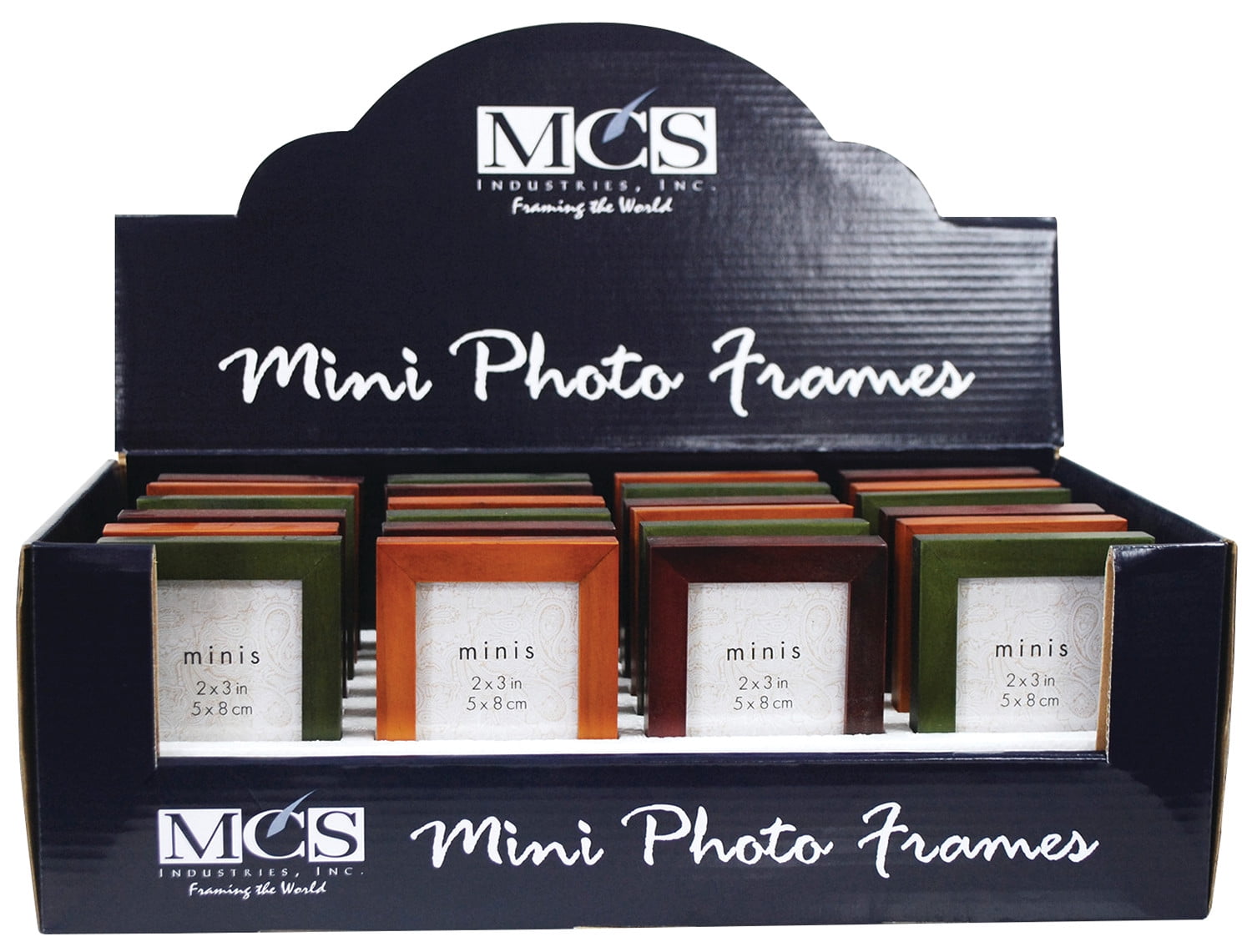 MCS Frames Jewel-Tone Wood Frames, 24/Pkg. - Walmart.com