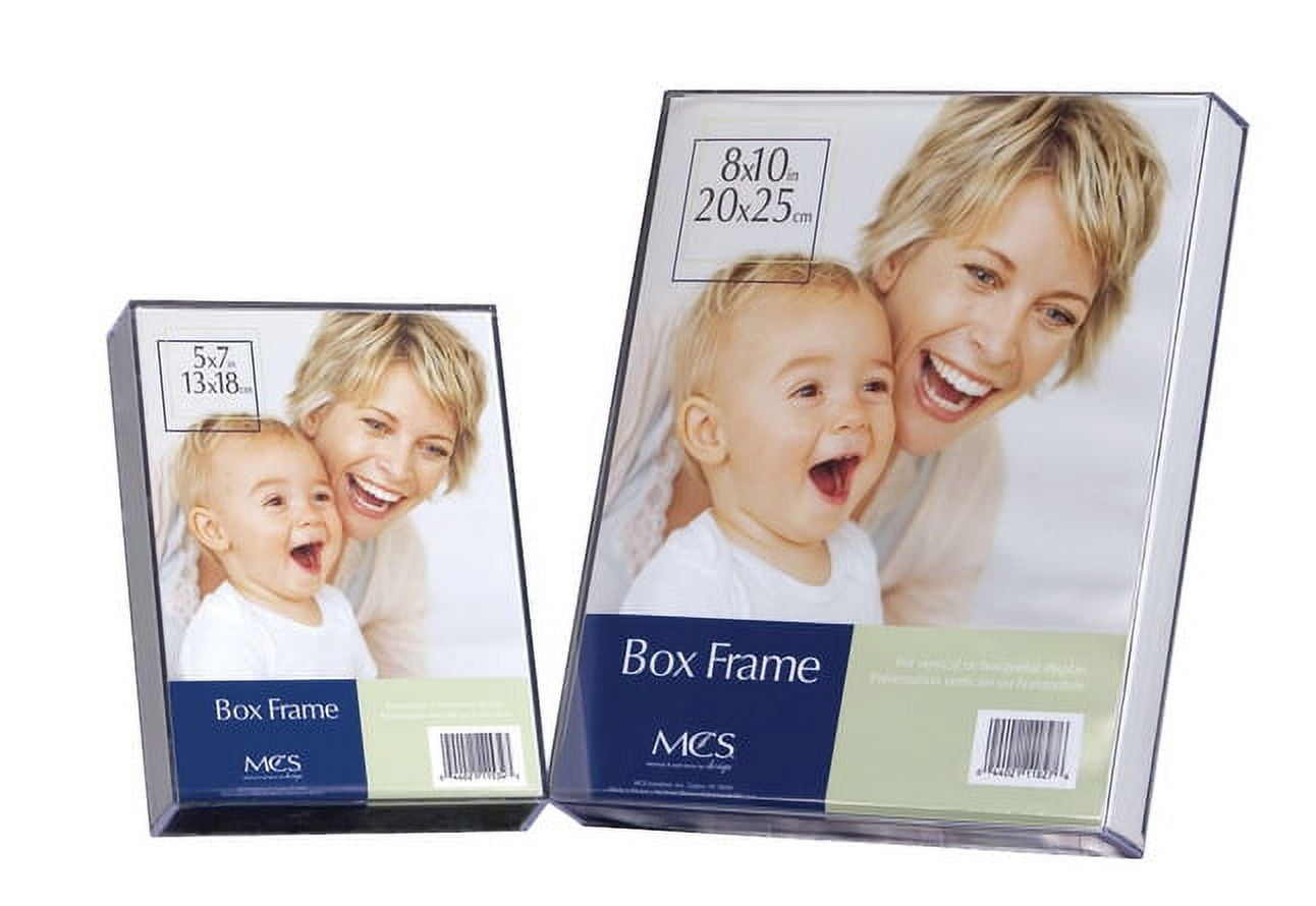 MCS Plastic Box Frame, 11 X 14 X 1-1/4 in, Clear - Walmart.com
