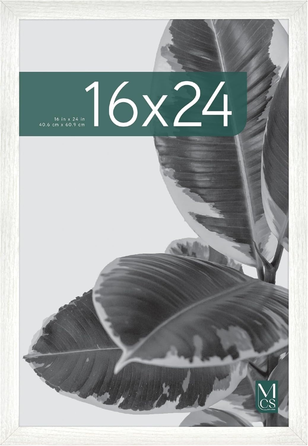 MCS Studio Gallery 16x24 Poster Frame White Woodgrain, Vertical ...