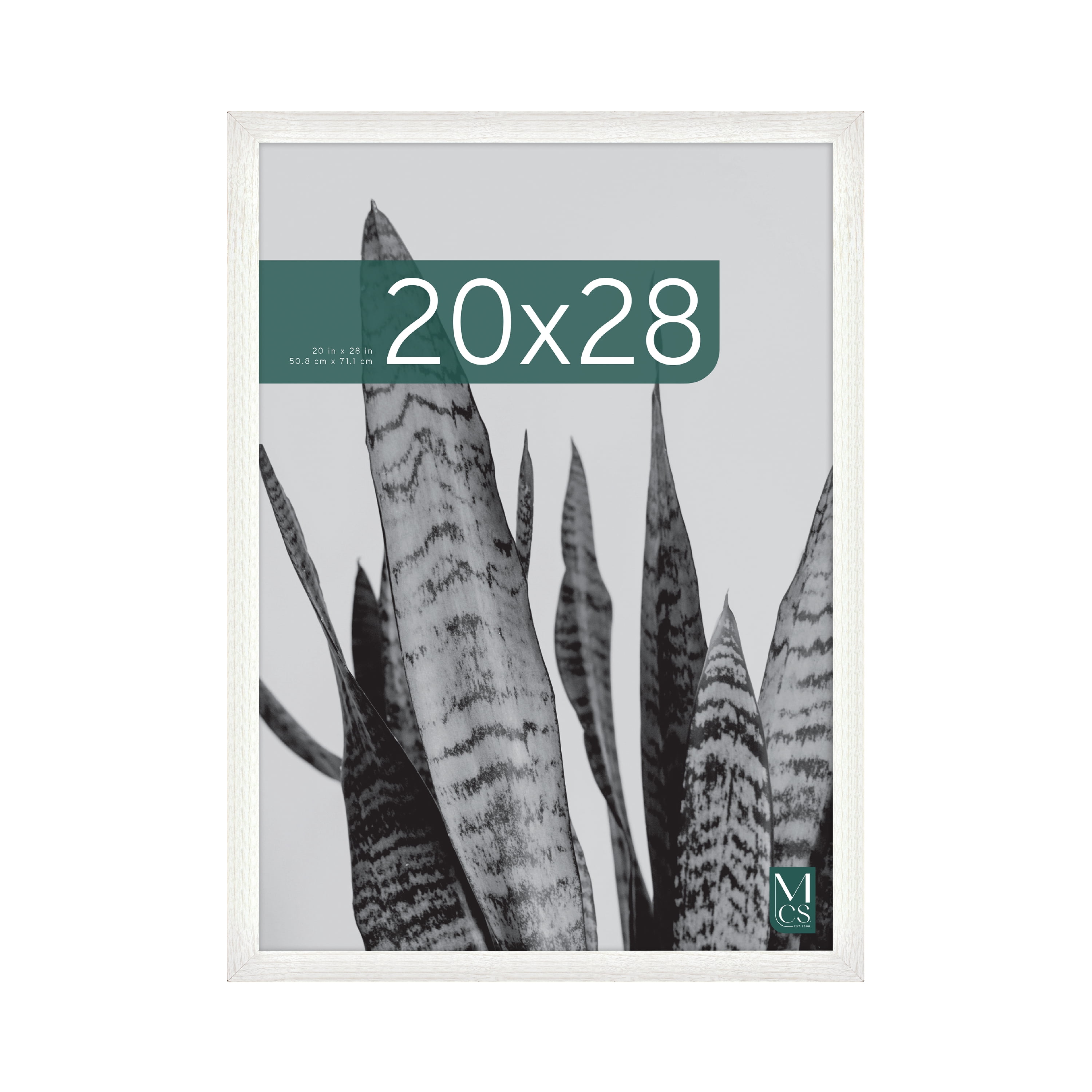 MCS Studio Gallery 20x28 Poster Frame Natural Woodgrain Engineered Wood ...