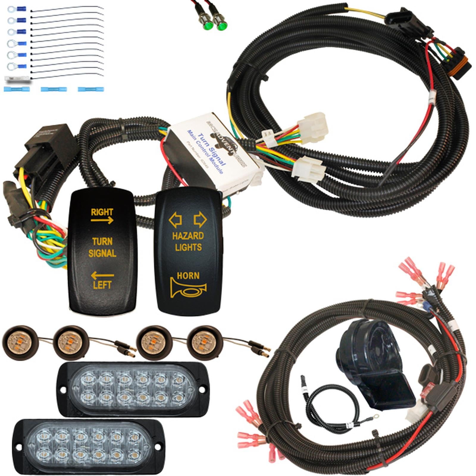 MCSADVENTURES Plug and Play Vertical Rocker Switch Plug and Play turn ...