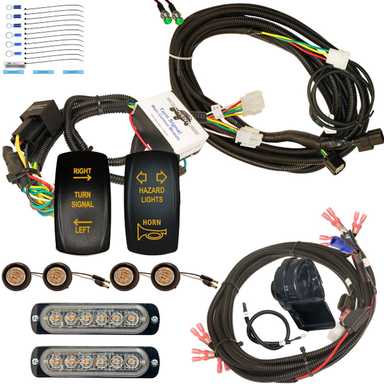 MCSADVENTURES Plug and Play Vertical Rocker Switch Plug and Play turn ...