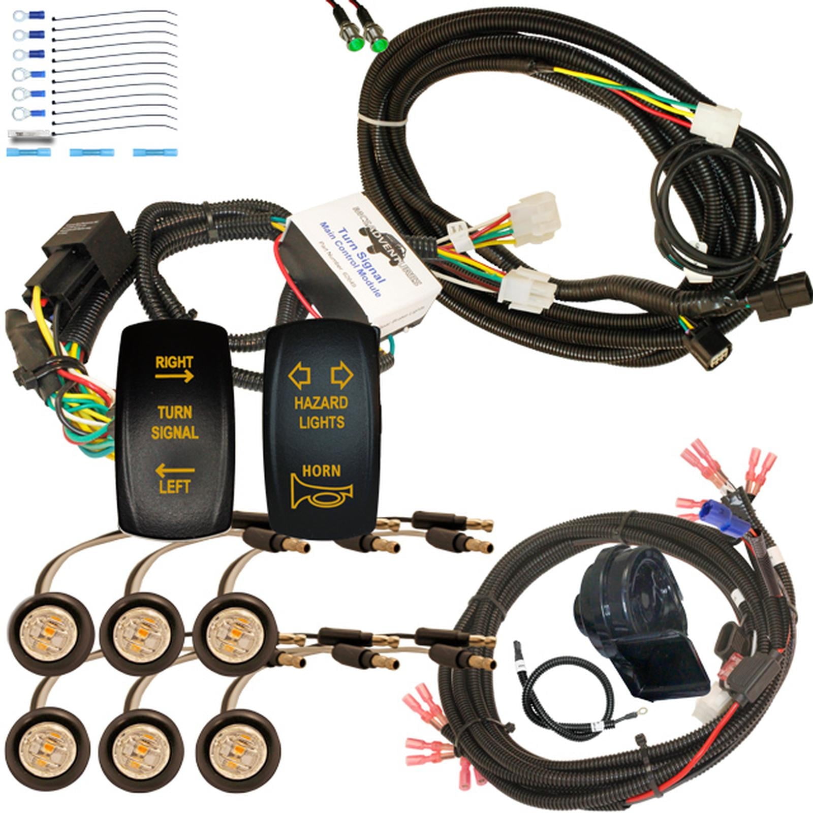 MCSADVENTURES Plug and Play Vertical Rocker Switch Plug and Play turn ...