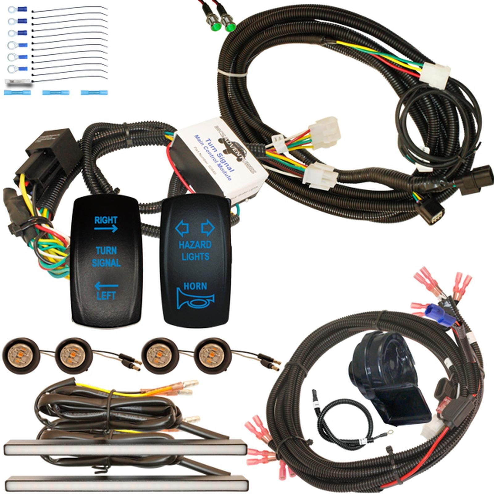 MCSADVENTURES Plug and Play Vertical Rocker Switch Plug and Play turn ...