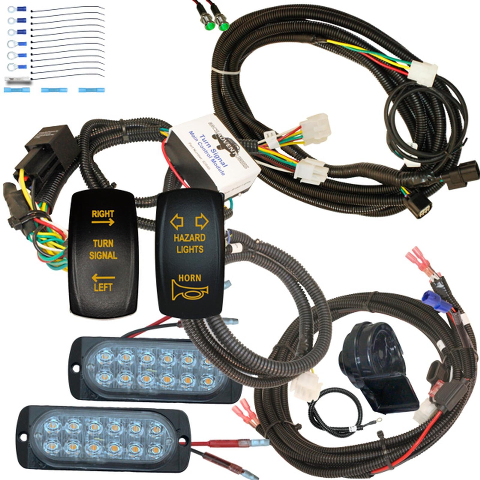 MCSADVENTURES Plug and Play Vertical Rocker Switch Plug and Play turn ...