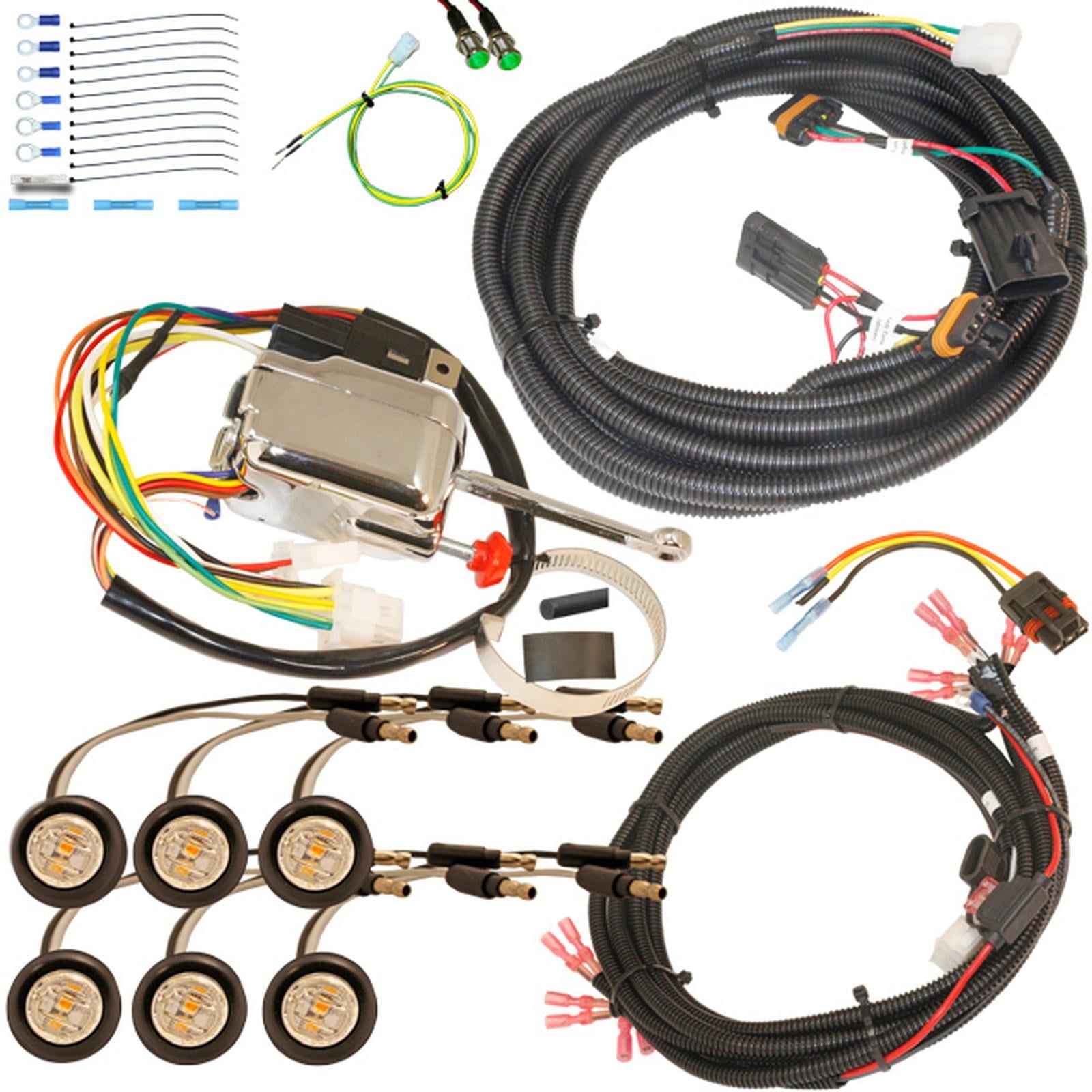 MCSADVENTURES plug and play turn signal kit for 2024 RZR XP 1000: Lever ...