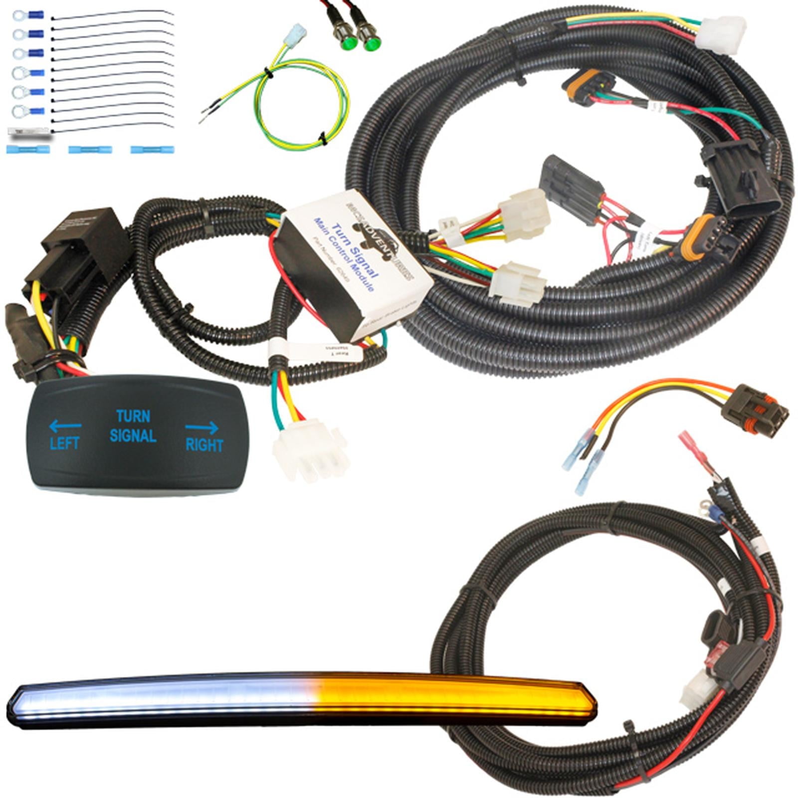 MCSADVENTURES plug and play turn signal kit for 2024 RZR XP 1000 ...