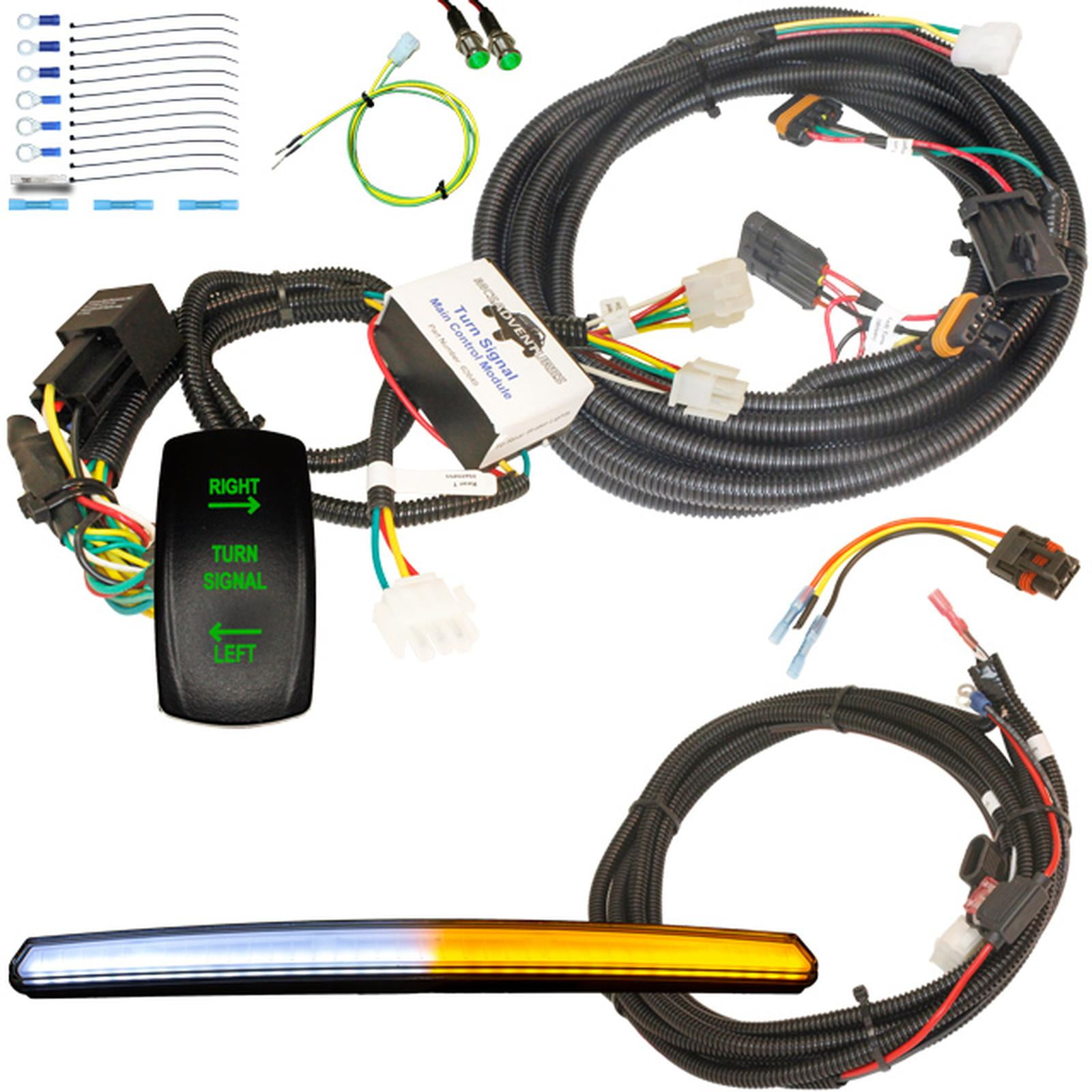 MCSADVENTURES plug and play turn signal kit for 2024 RZR XP 1000 ...