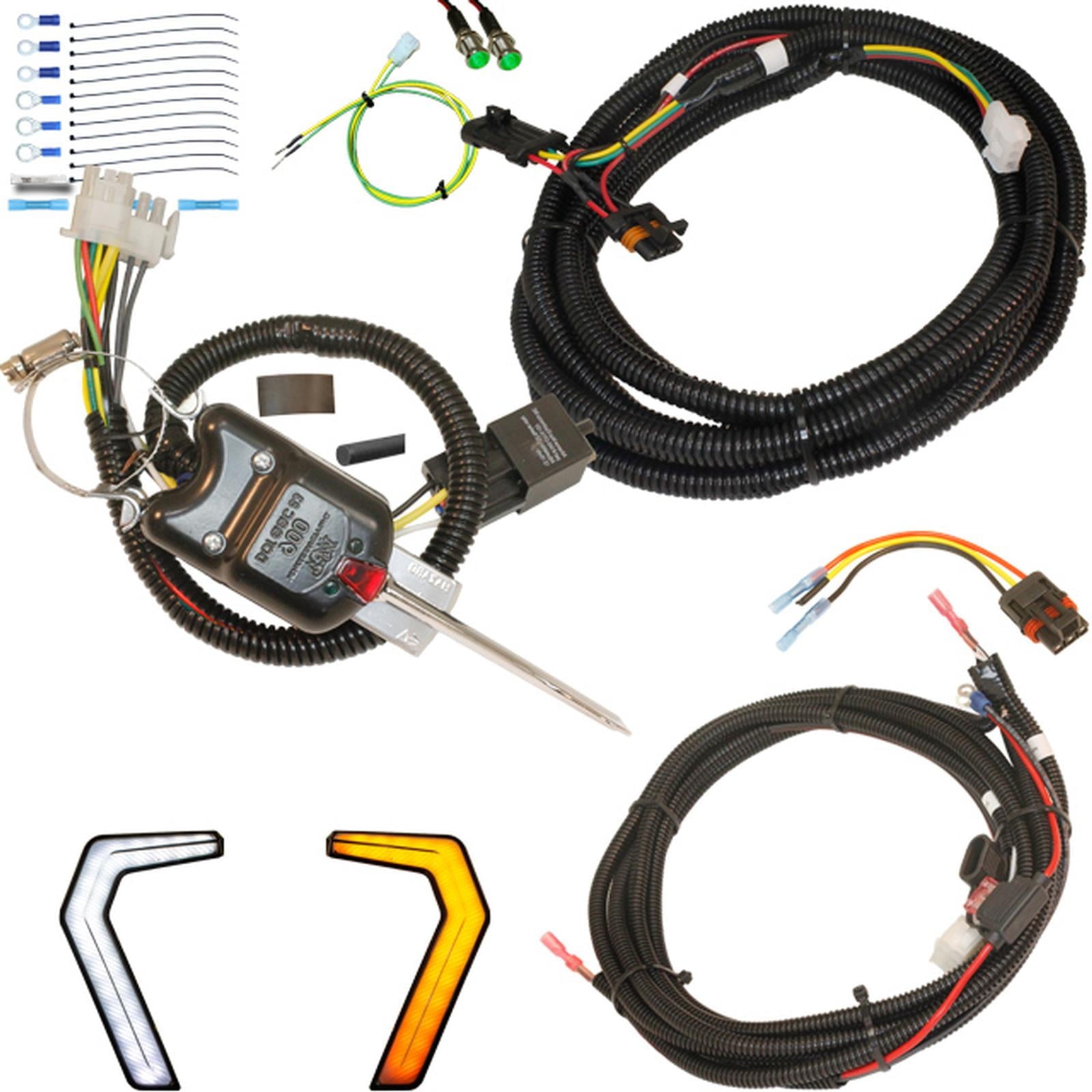 MCSADVENTURES plug and play turn signal kit for Polaris General: Lever ...