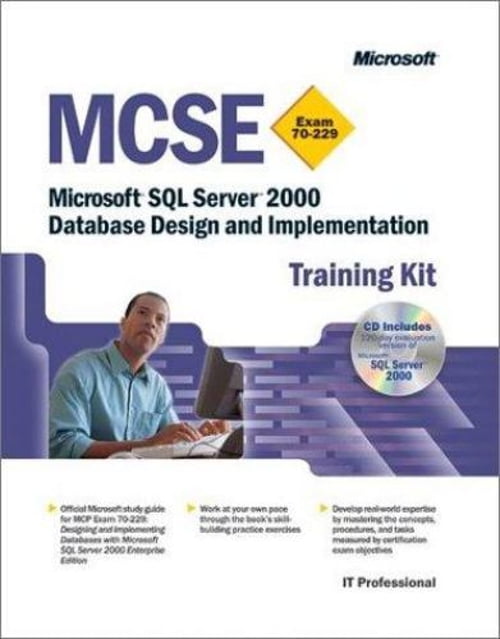 Pre-Owned SQL Server 2000 Database Design and Implementation (MCSE Training Kit) Paperback ...
