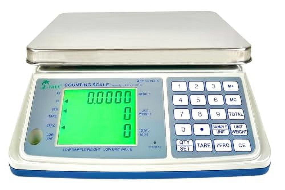 MCT 33 Plus MID Counting Scale, 33 LB X .001 LB Precision Weighing ...