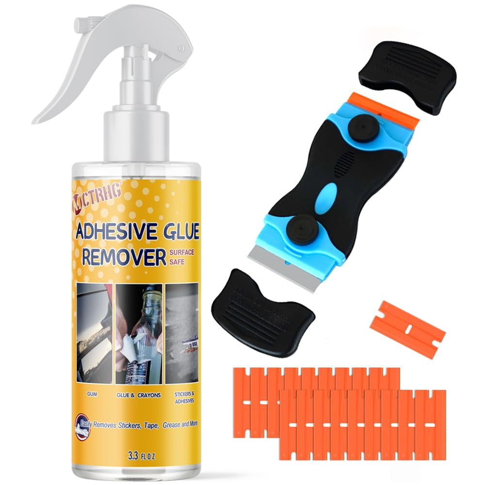 MCTRHG Adhesive Remover for Cars, 3.3 fl.oz Car Remover Spray with ...