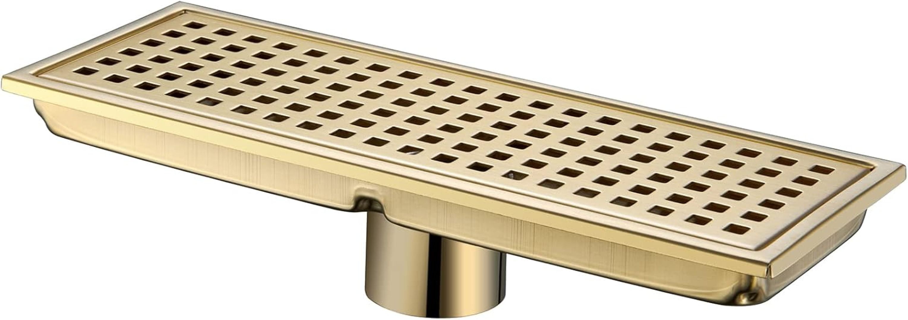 MCTZ 12X4-Inch Linear Shower Drain with Removable Grate, Professional ...