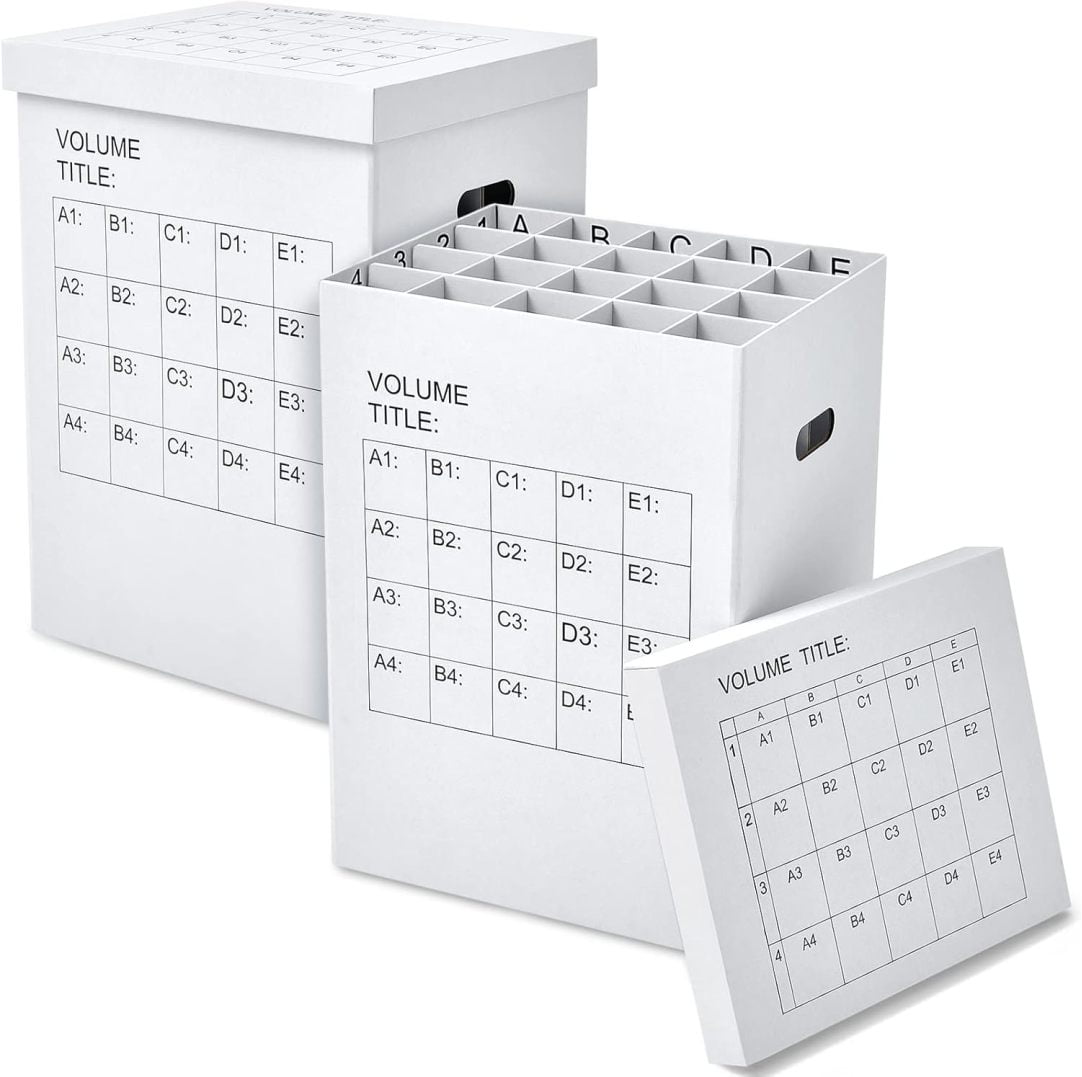 MCTZ 2 Pack 25 x 17. 7 x 14. 2 Inch Blueprint Storage Organizer for ...