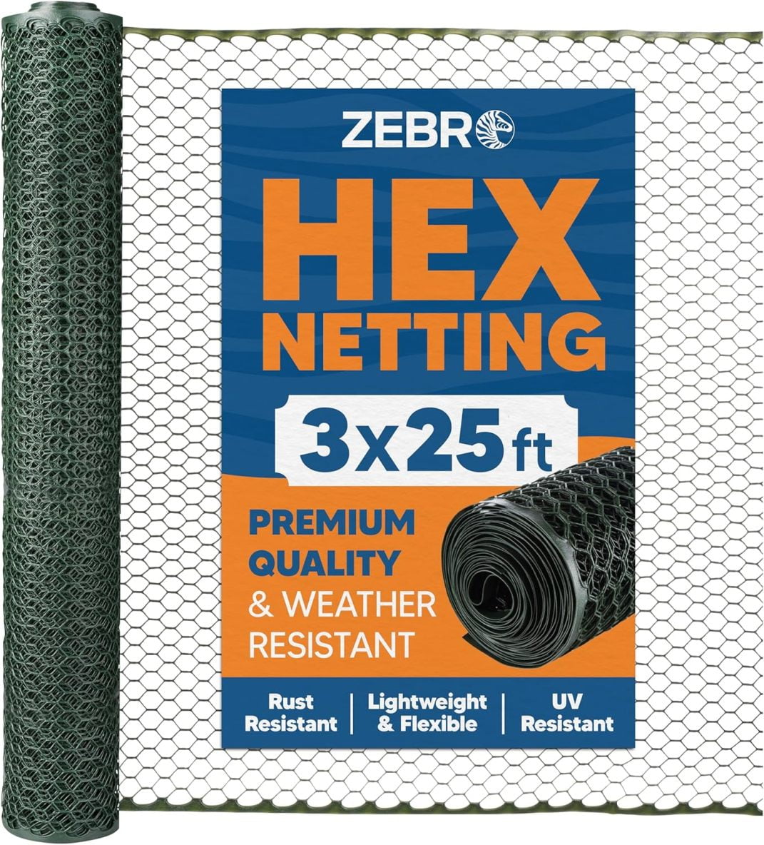 MCTZ Plastic Chicken Wire Fence – Lightweight Poultry Netting & Garden ...