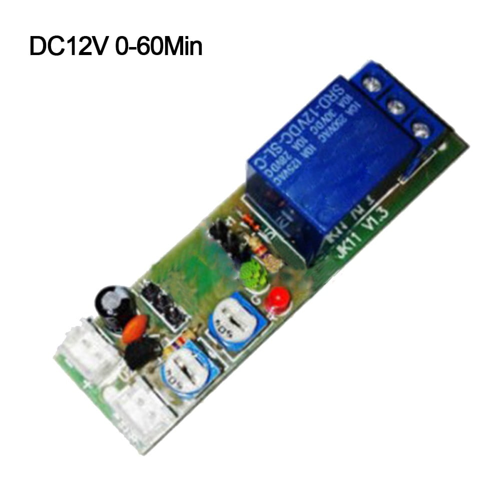 MCU-Based Multifunctional Relay Module for DC 5V/12V/24V, 0-60 Minute ...